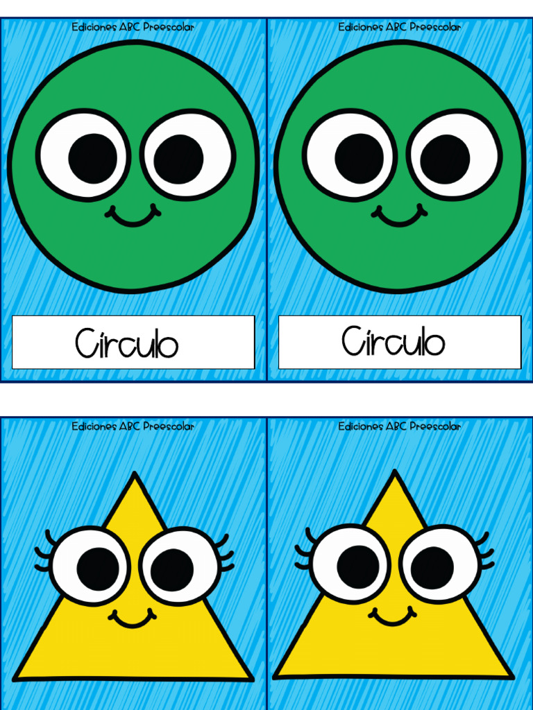 Memorama Figuras Geométricas | PDF