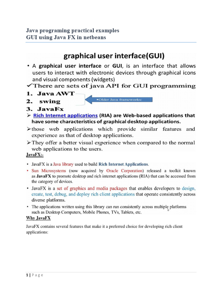 Java Lab | Download Free PDF | Graphical User Interfaces | Window (Computing)
