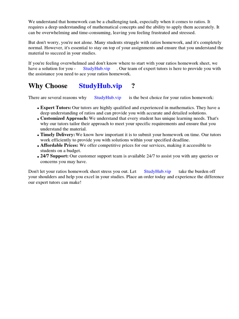 Ratios Homework Sheet | PDF | Worksheet | Homework