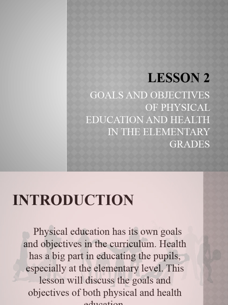 Lesson 2 Pe and Health 3e | PDF | Physical Education | Educational ...