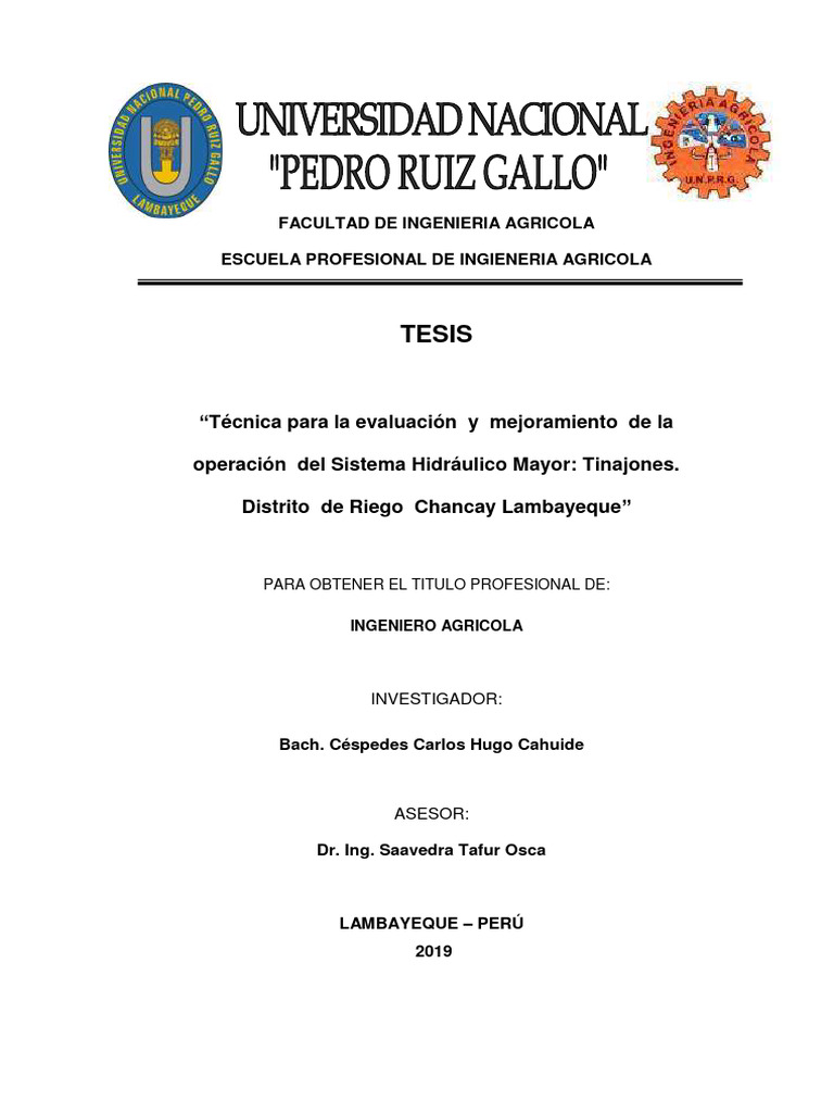 BC-4466 Cespedes Carlos | PDF | Riego | Agua