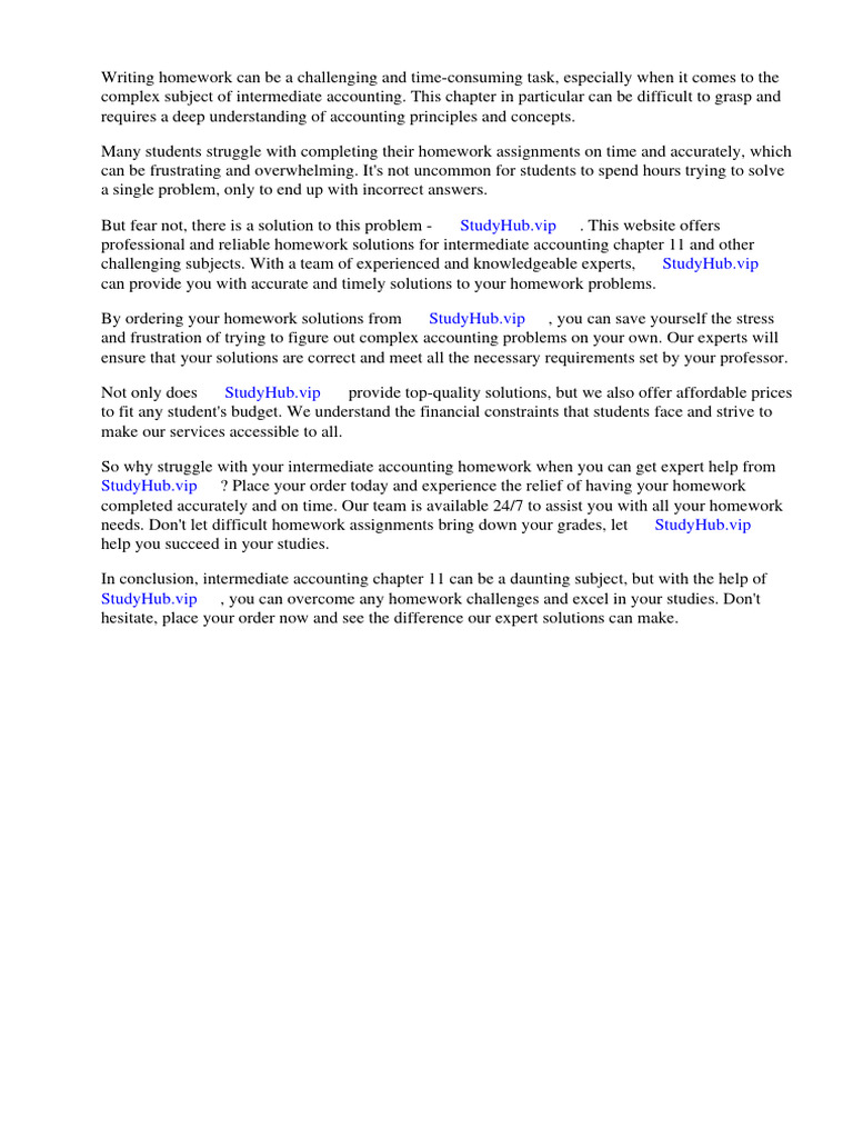 Intermediate Accounting Chapter 11 Homework Solutions | PDF | Debits ...