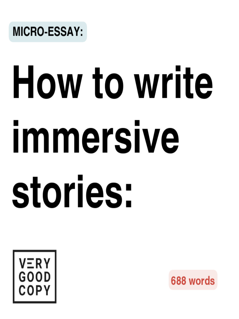 VeryGoodCopy Micro-Essay | PDF | Thought | Mind