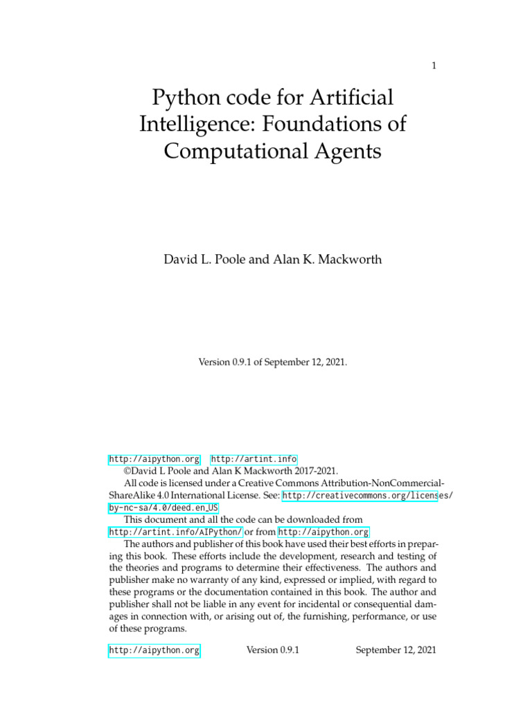 Aipython | PDF | Bayesian Network | Computer Programming