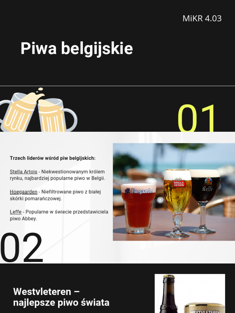 Piwa Belgijskie 1 | PDF