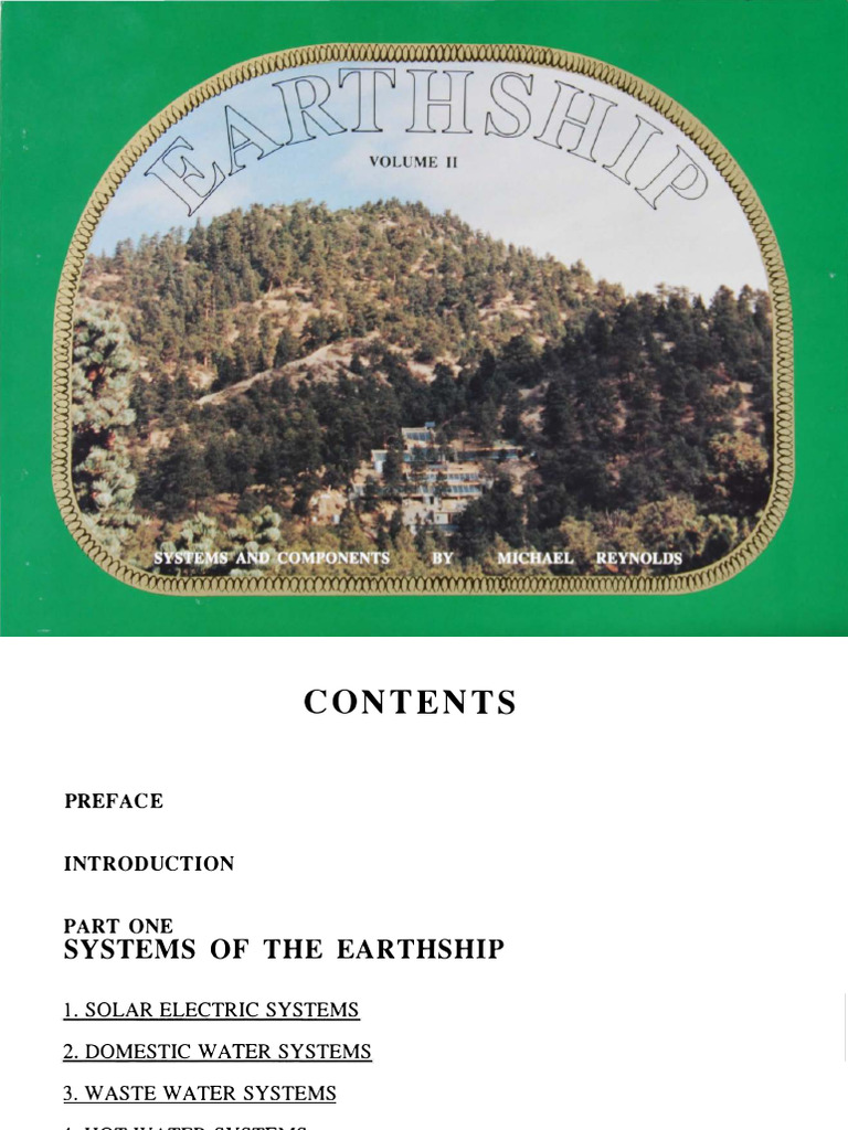 Michael Reynolds - Earthship - Systems and Components Vol. 2 (1991 ...