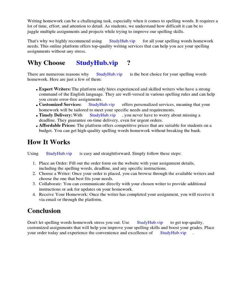 Spelling Words Homework Menu | PDF | Safari (Web Browser) | Menu ...