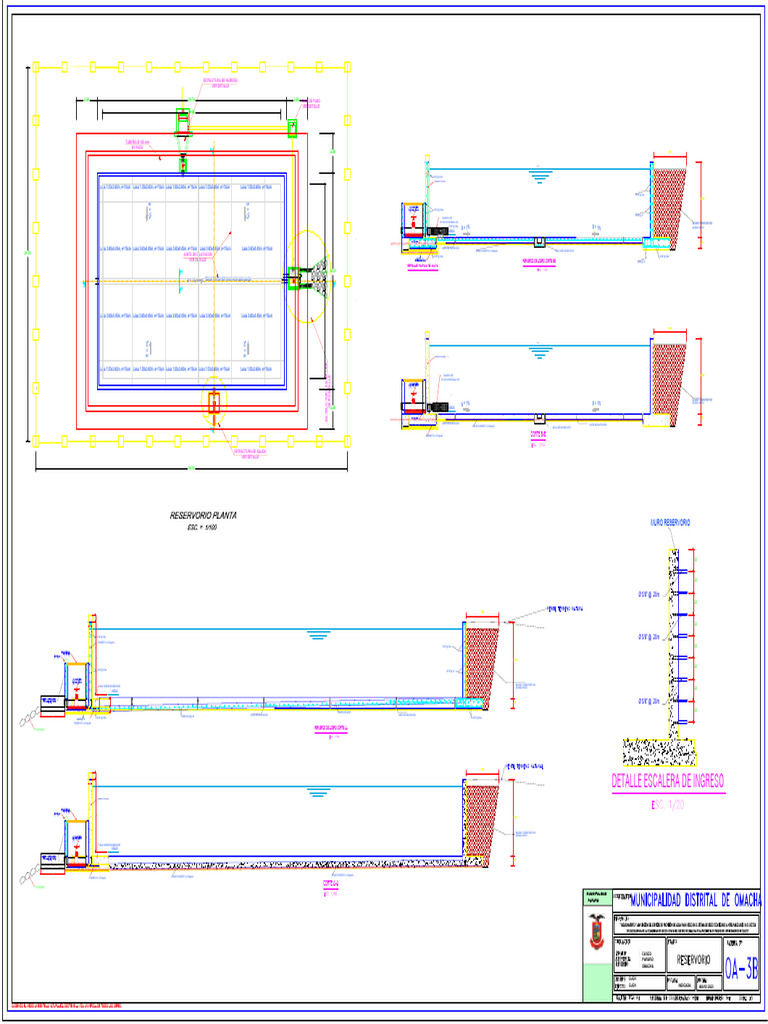 Diseño de Reservorio para Riego Agrícola | PDF