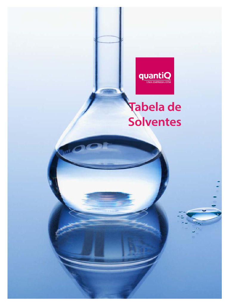 Tabela de Solventes Quantiq | PDF