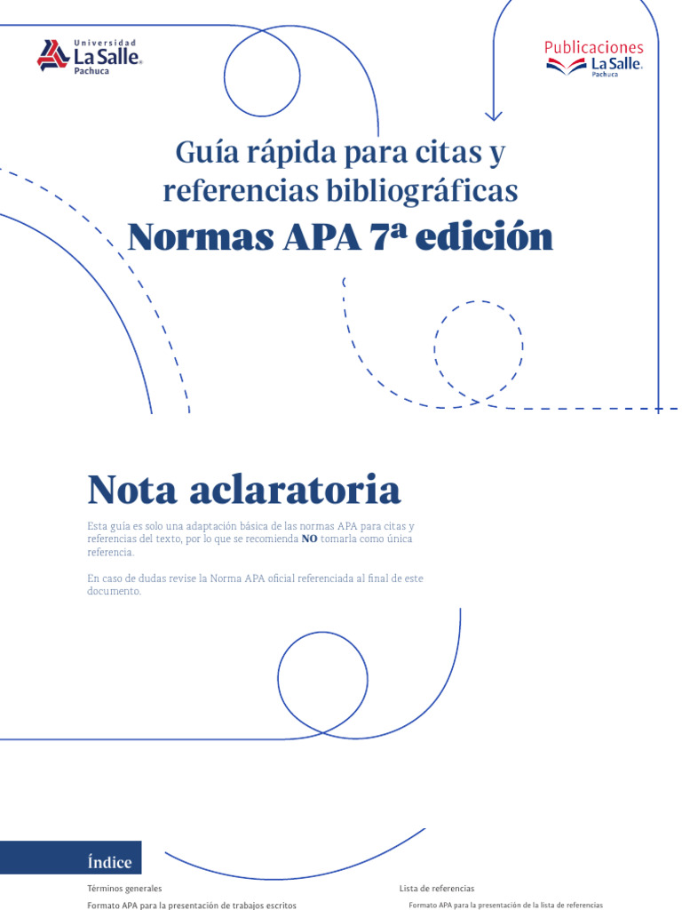 Guía Normas Apa 7 Pdf Estilo Apa Caso De Carta