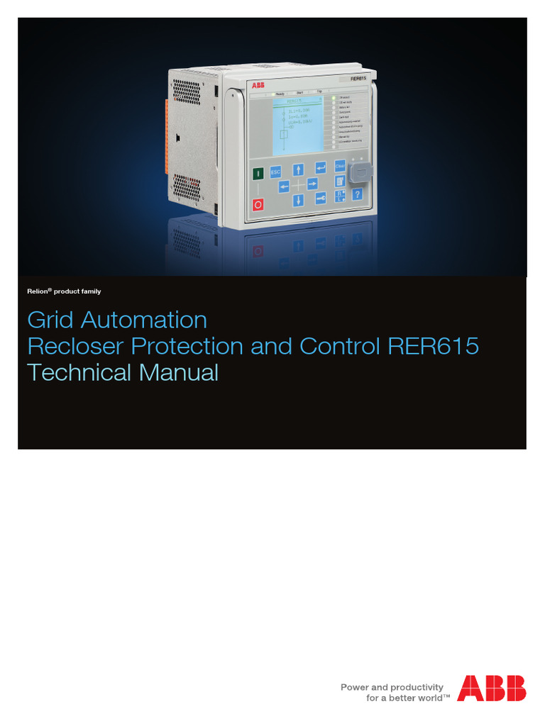 RER615 Technical Manual | PDF | Electromagnetic Compatibility | Computer Network