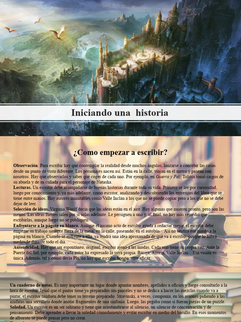 Presentación 1 | PDF | Fantasía | Ficción histórica