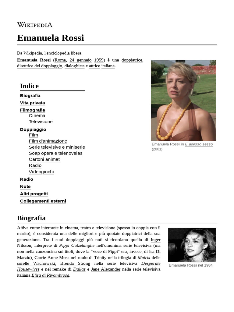 Emanuela Rossi | PDF