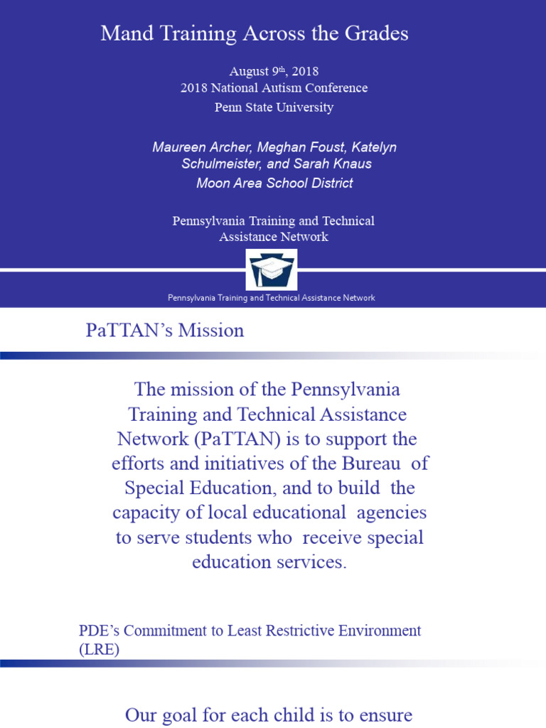 Mand Training | PDF | Reinforcement | Behaviorism