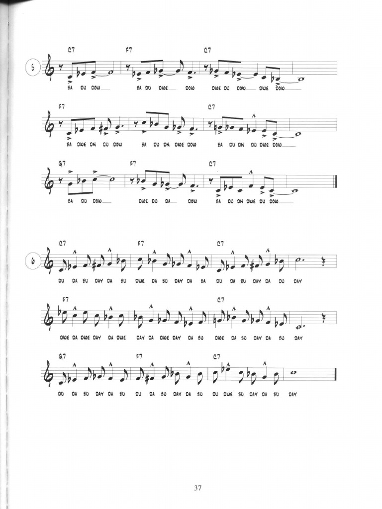 Bob Stoloff - Blues Scatitudes (Trascinato) 6 | PDF