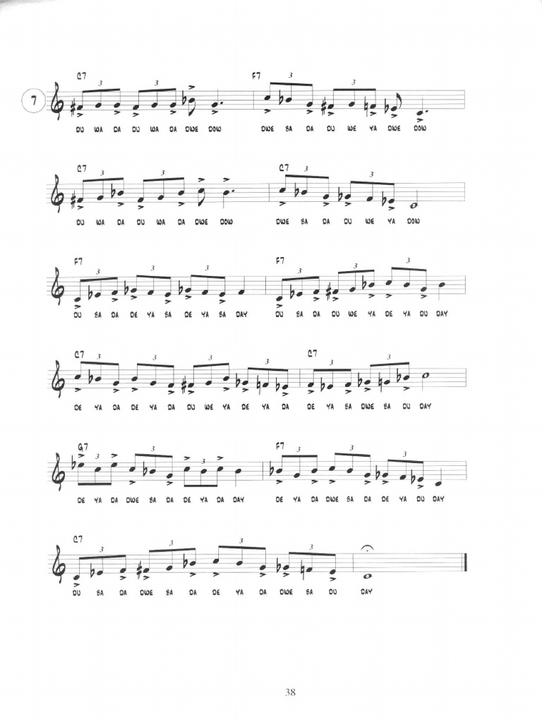 Bob Stoloff - Blues Scatitudes 7 | PDF