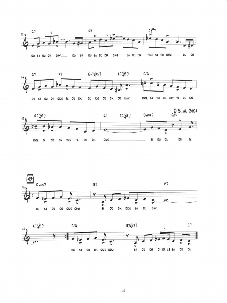 Bob Stoloff - Blues Scatitudes 10 | PDF