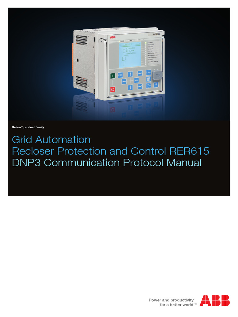 RER615 DNP3 Communication Protocol Manual | PDF | Osi Model | Networking Standards