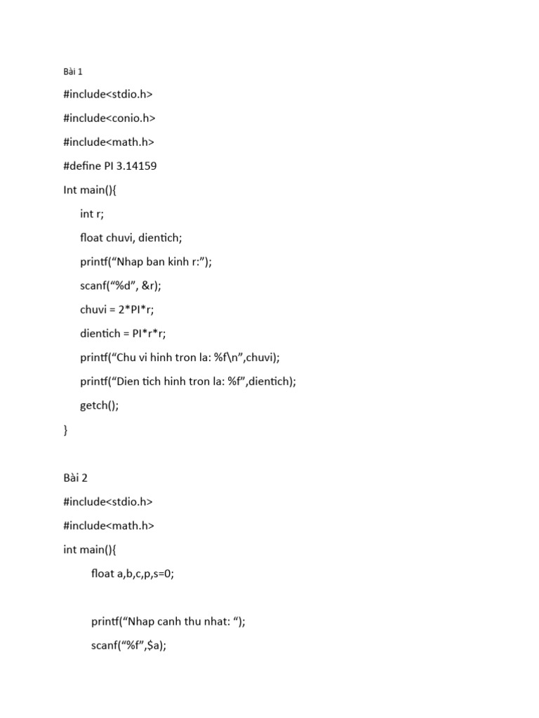 C Programming Geometry and Equations | PDF | Computer Programming | Computer Libraries