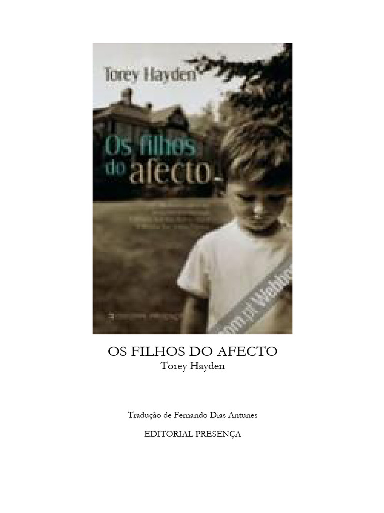 Torey Hayden - Os Filhos Do Afeto | Download grátis PDF | Aprendizado ...