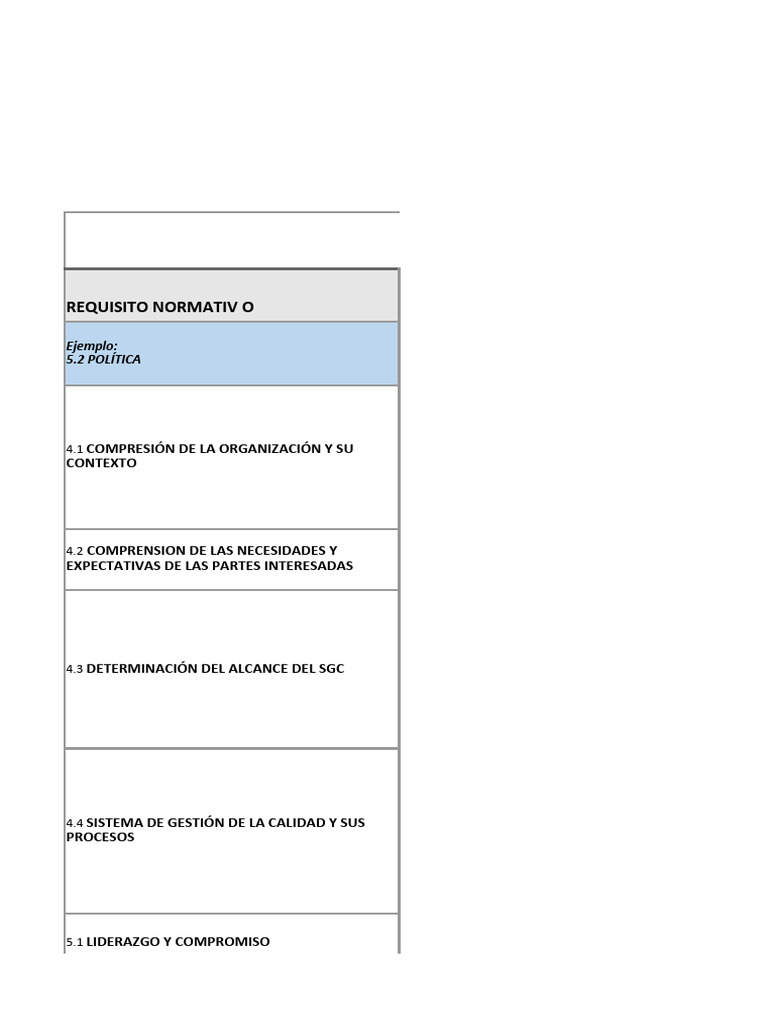 Requisitos NTC Iso 9001 2015 | PDF | Sistema de manejo de calidad | Gestión de la calidad