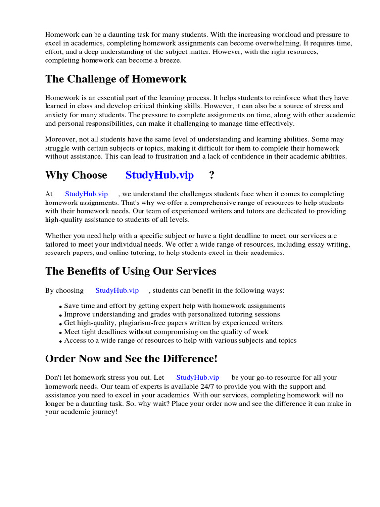 Homework Resources | PDF | Homework | Learning