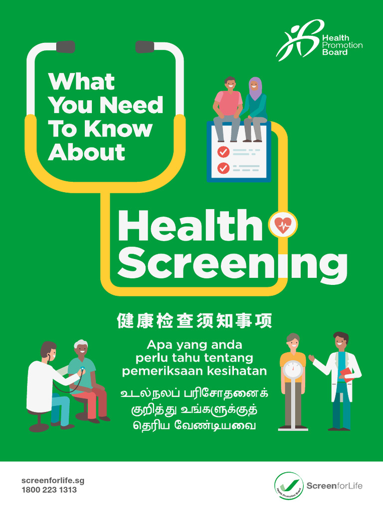 Screen For Life Booklet English | PDF | Cervical Cancer | Colorectal Cancer