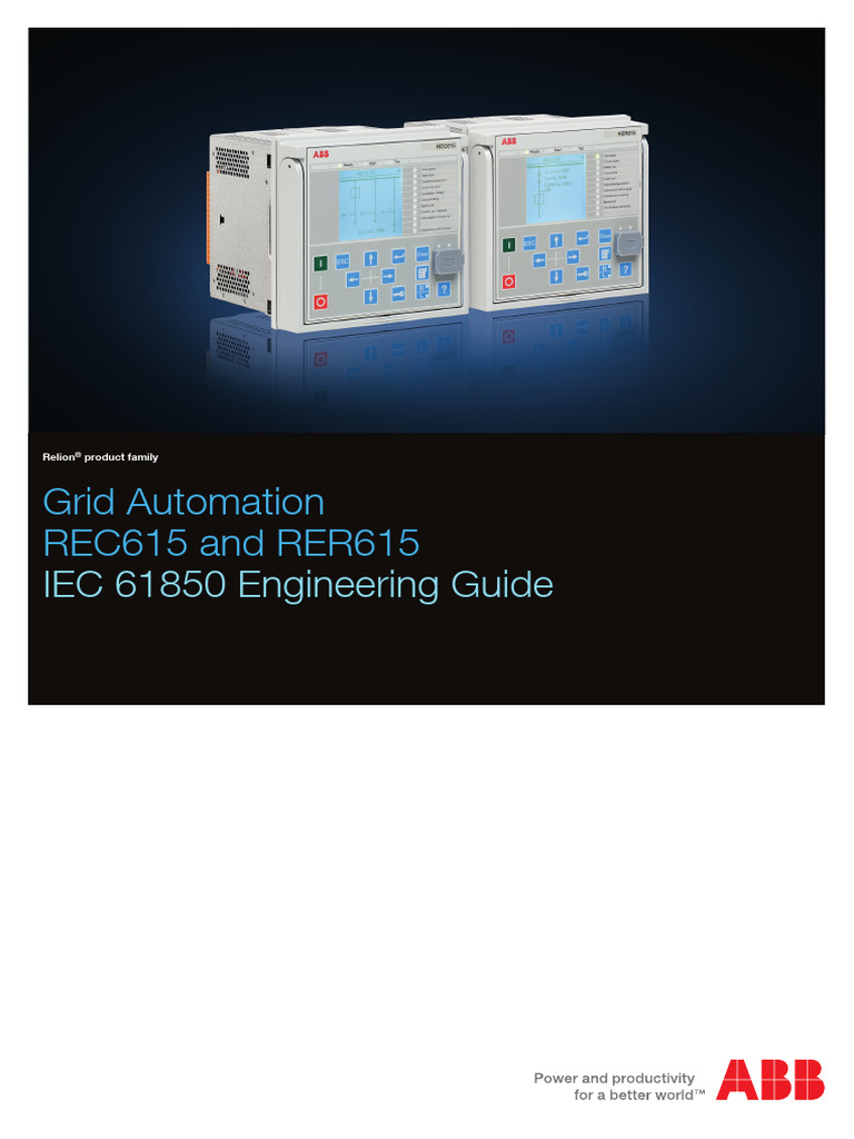 RER615 IEC 61850 Engineering Guide | PDF | Internet Protocol Suite ...