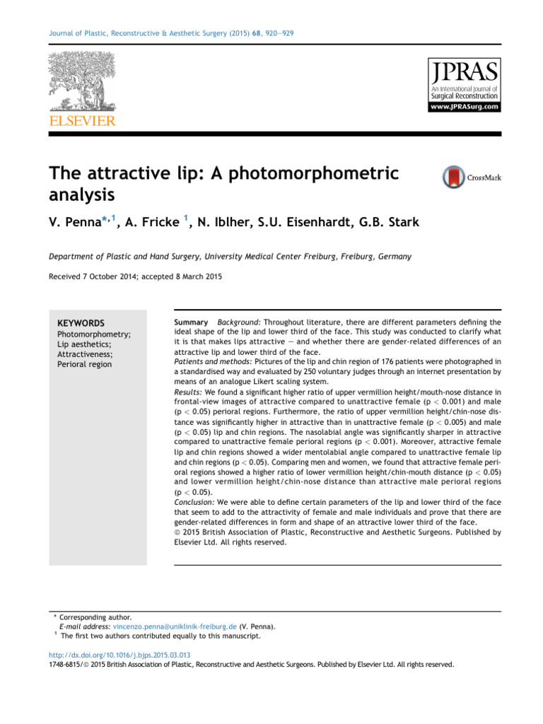 The Atractive Lip | PDF | Wellness | Science & Mathematics