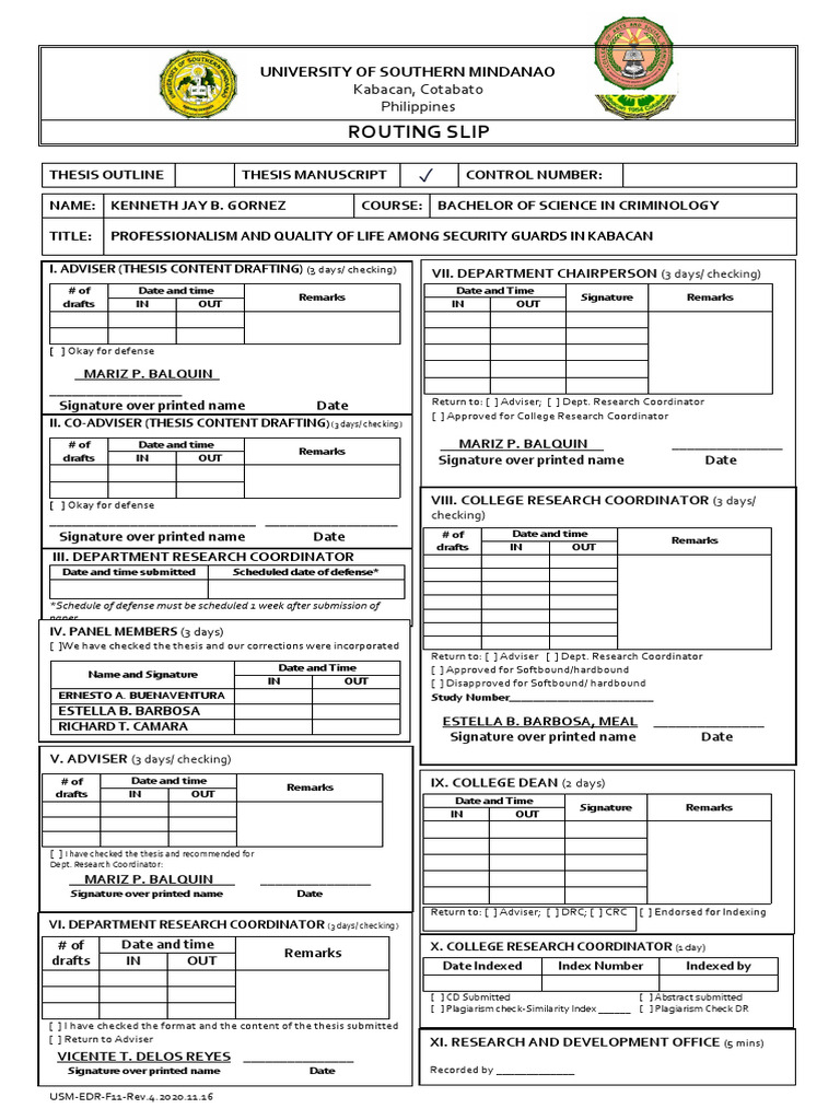 Routing Slip | Download Free PDF | Writing | Liberal Arts Education