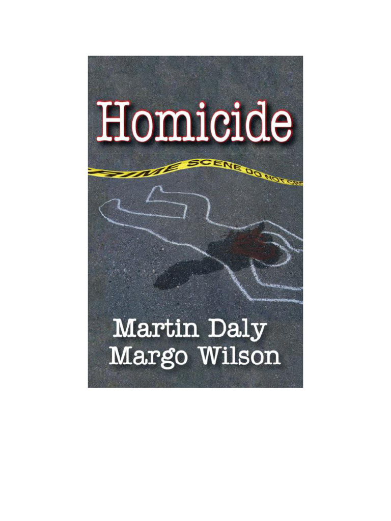 Daly - Wilson-Sobre La Variación Cultural | PDF