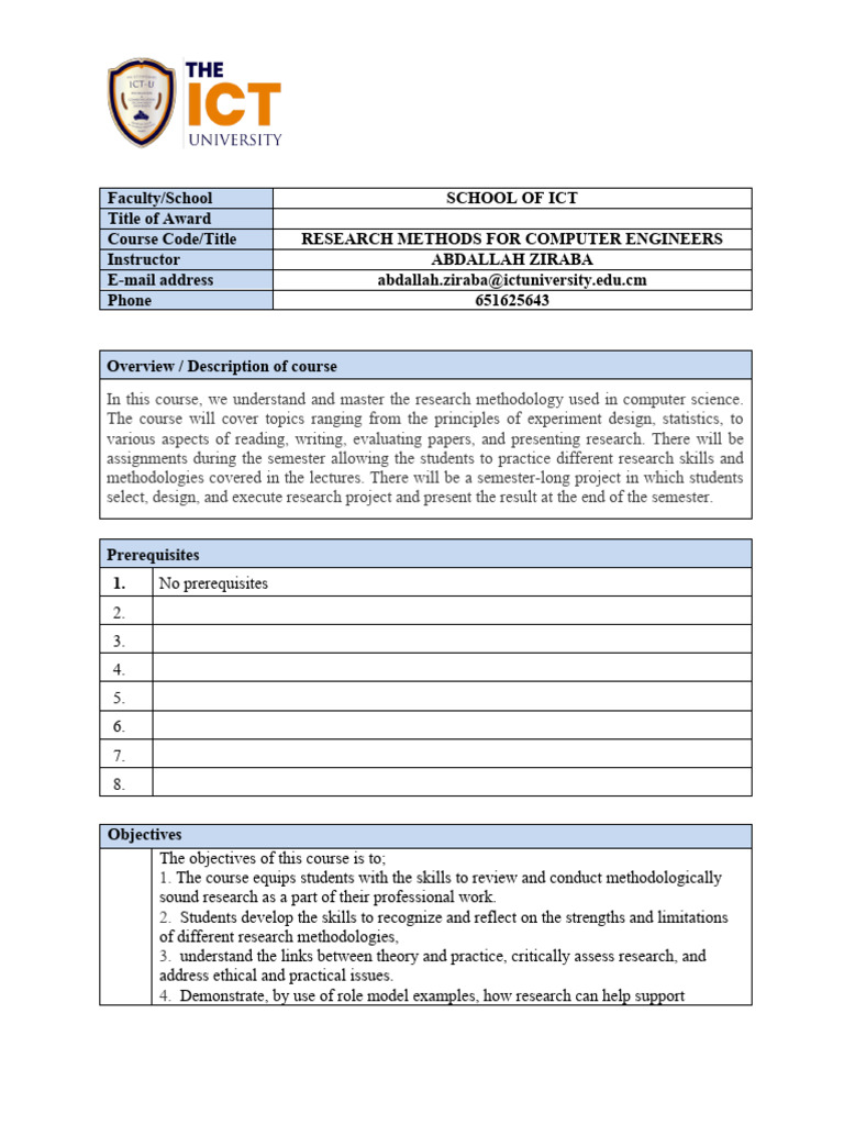 Research Methods For Computer Science | Download Free PDF | Methodology ...