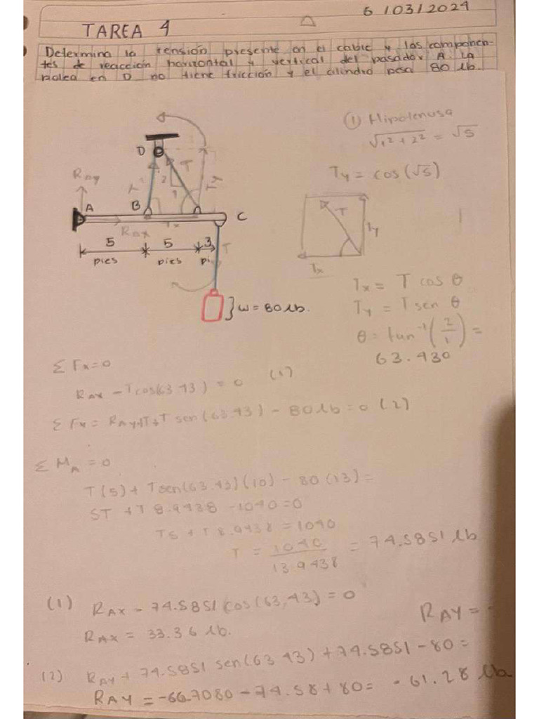 TAREA 4_ESTATICA | PDF