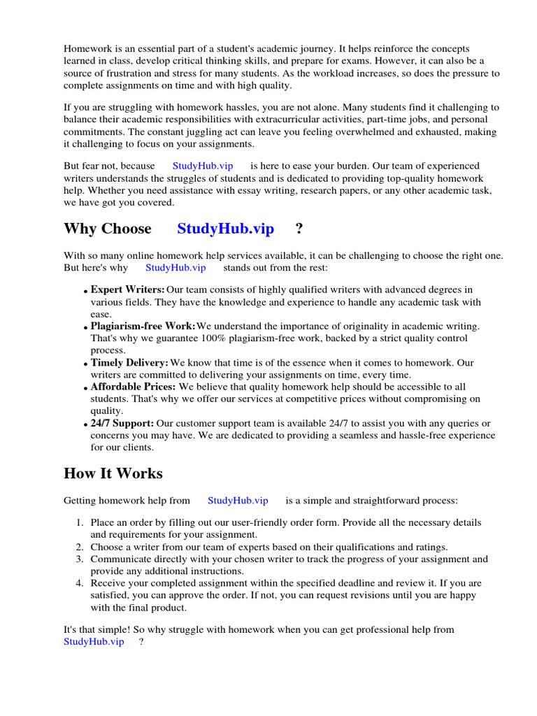 Homework Hassles Abby Klein Summary | PDF | Homework | Teachers