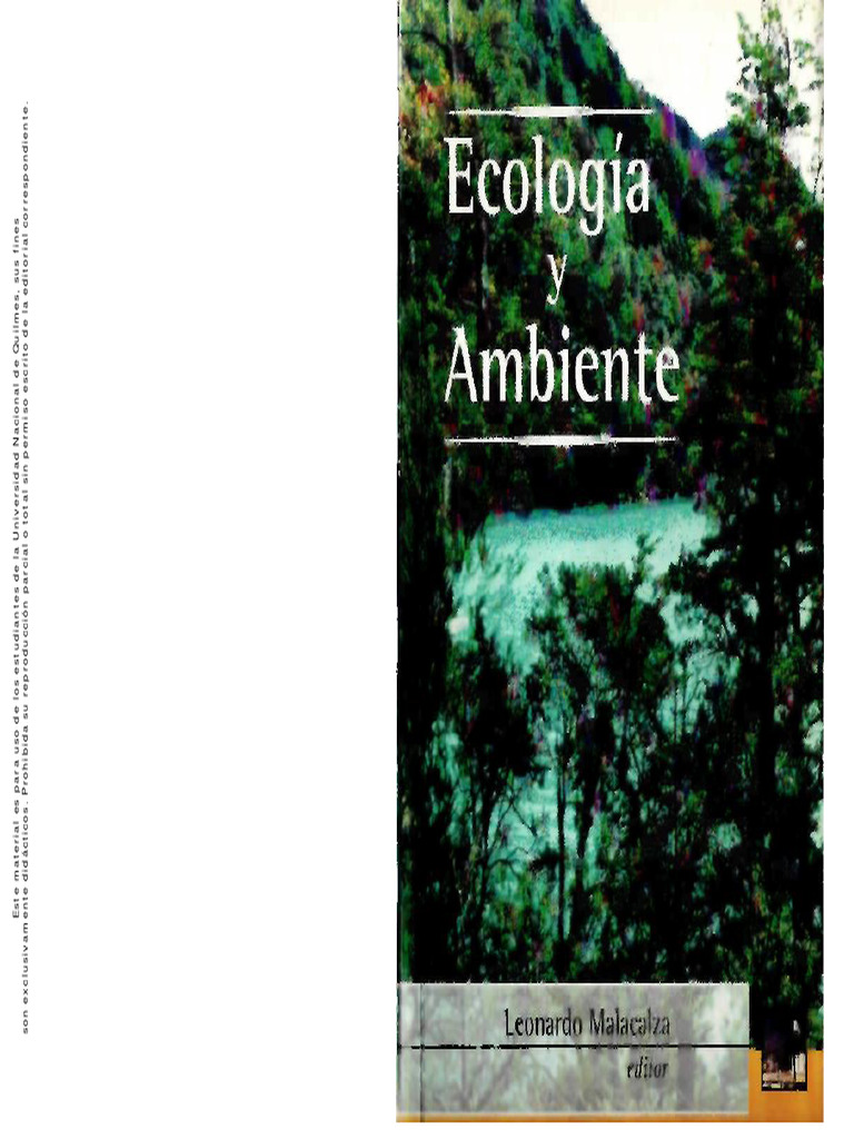 Clase 1 - HNT - Malacalza - 2 - Unidad - 8 | PDF | Ecosistema | Entorno natural