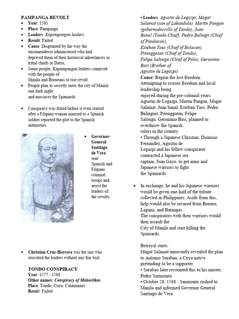 Revolt | PDF | Philippines | Spanish East Indies
