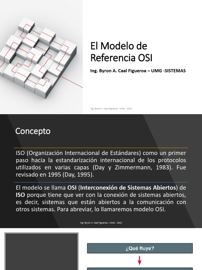 Clase 4-El Modelo de Referencia OSI | PDF | Red de computadoras ...