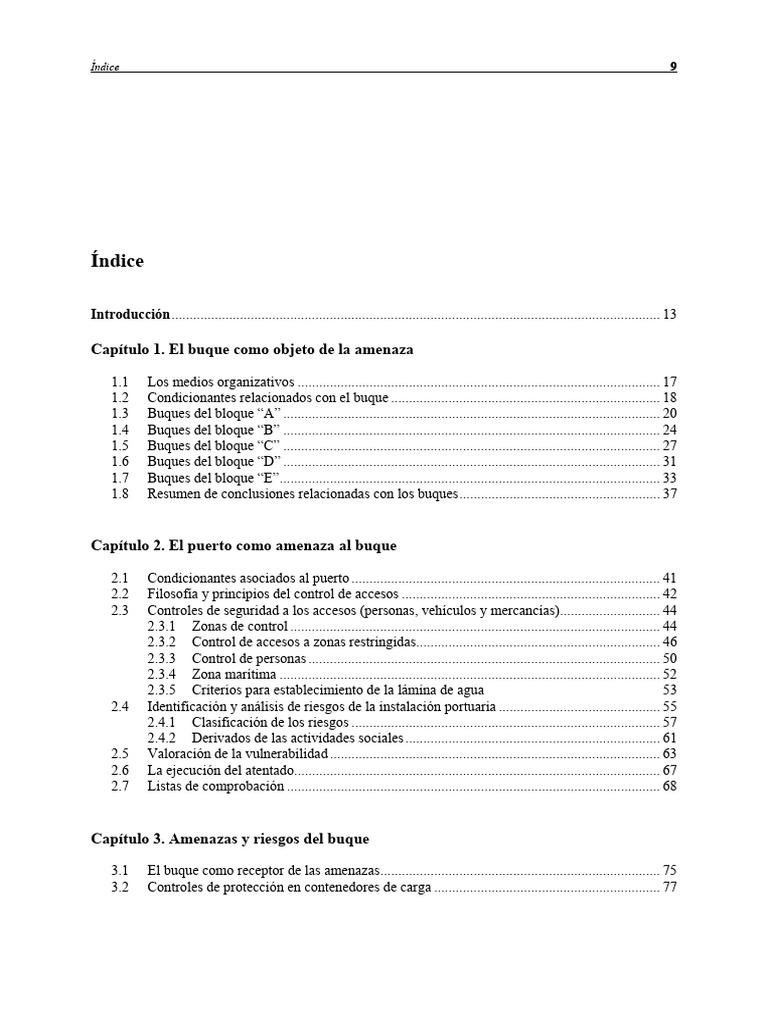 PBIP Operatividad en La Interfaz Buque-Puerto | PDF | Puerto | Valores