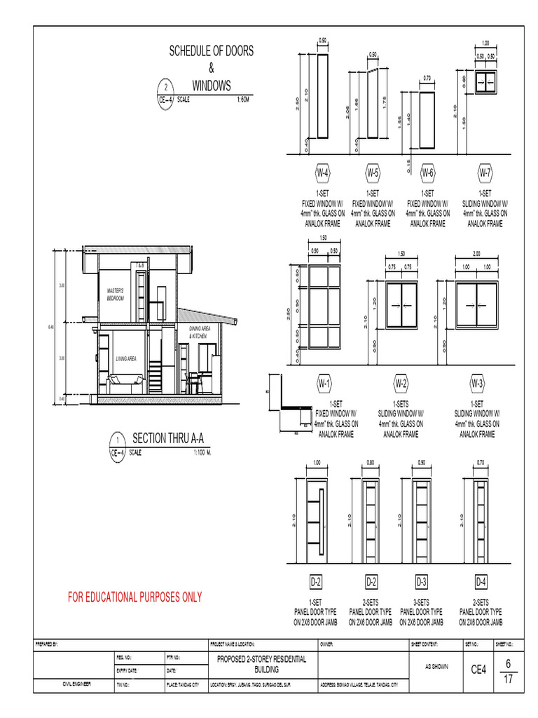 Plan-Layout5 | PDF | Door | Civil Engineering