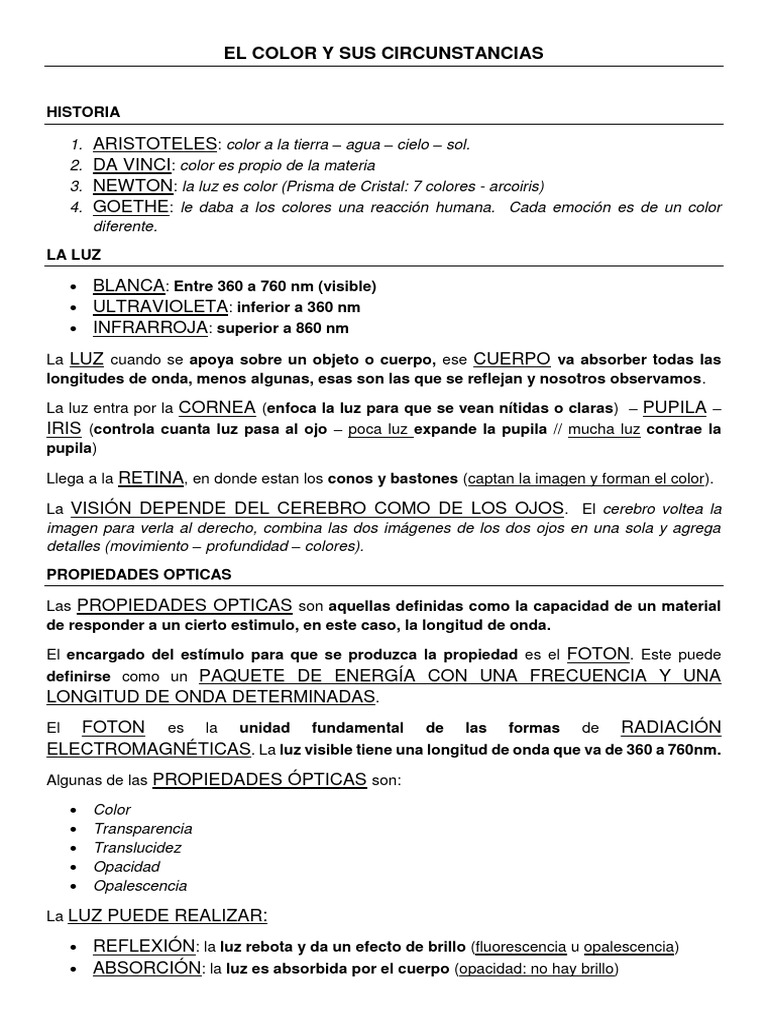 Clase4 | PDF | Color | Ligero