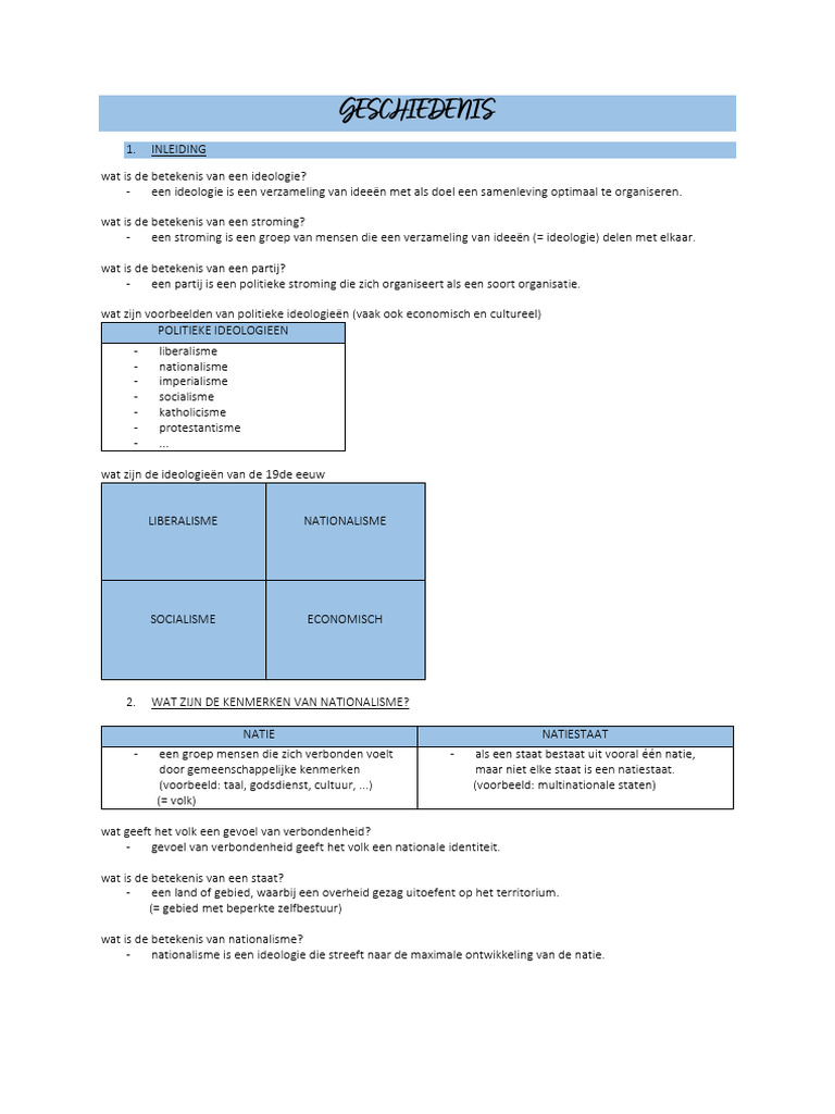 GESCHIEDENIS TUSSEN THEORIE EN PRAKTIJK | PDF