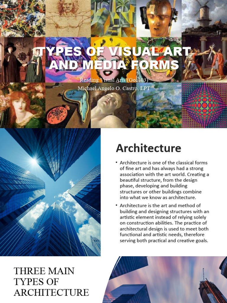 Types of Visual Art and Media Forms | PDF | Drawing | Ceramic Art