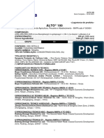 Bula do Fungicida Cypress 400 EC | PDF | Fungicida | Fungo