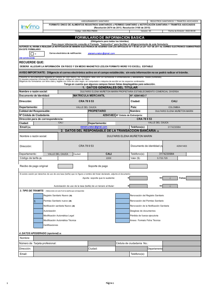 PDF Ass-rsa-fm099-Aceite de Coco | PDF | Documento de identidad