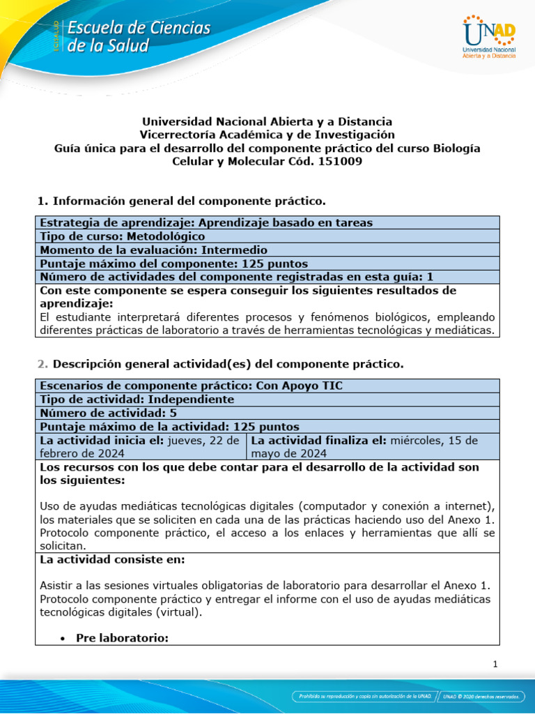 Guía para El Desarrollo Del Componente Práctico y Rúbrica de Evaluación - Unidad 3 - Tarea 5 ...