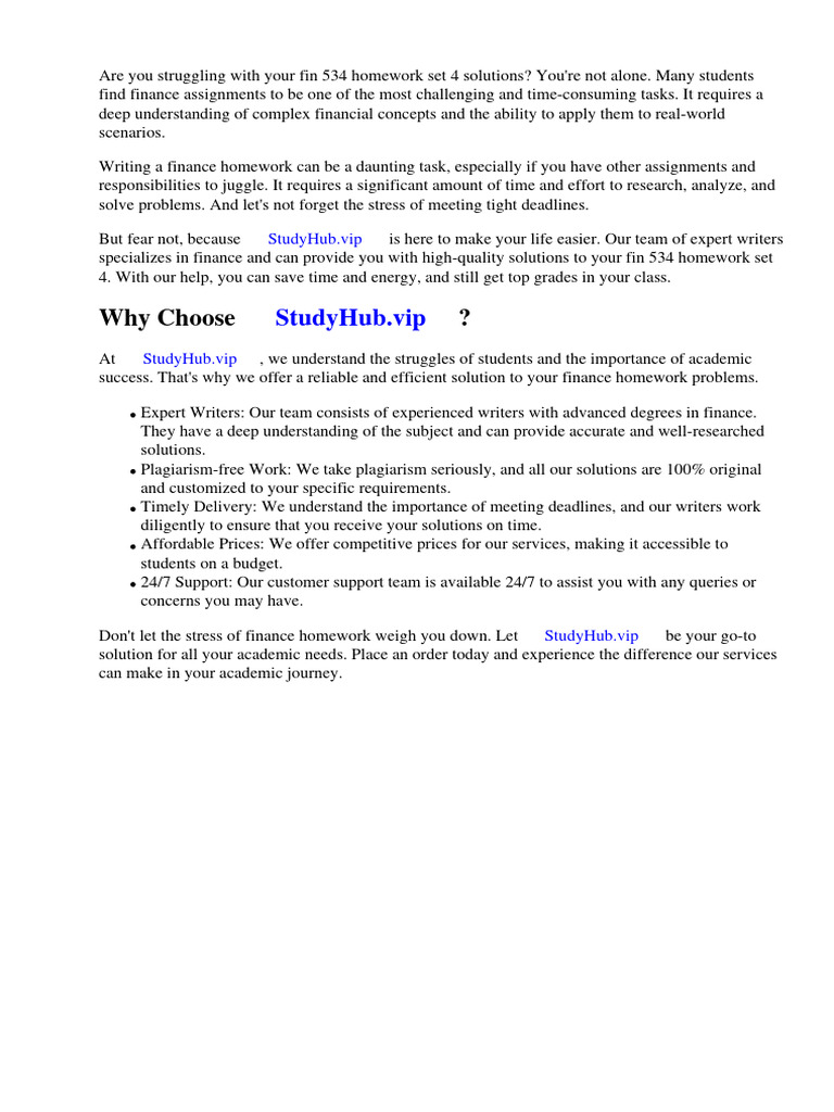 Fin 534 Homework Set 4 Solutions | PDF | Stocks | Dividend