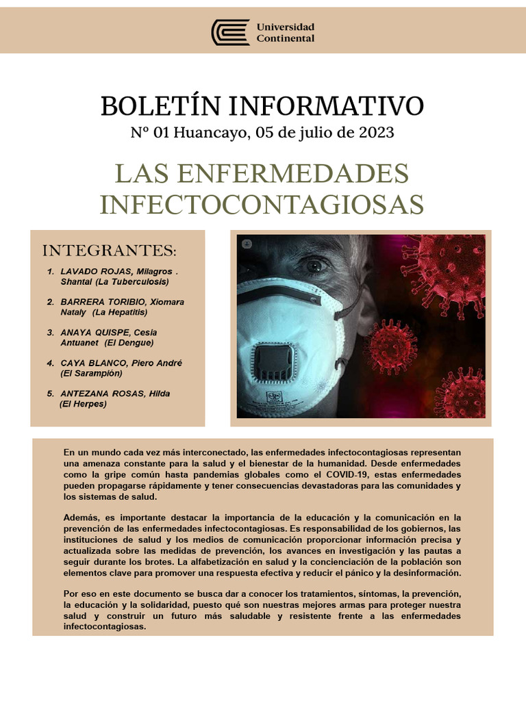 Boletín Informativo - H.C | PDF | Hepatitis | Tuberculosis