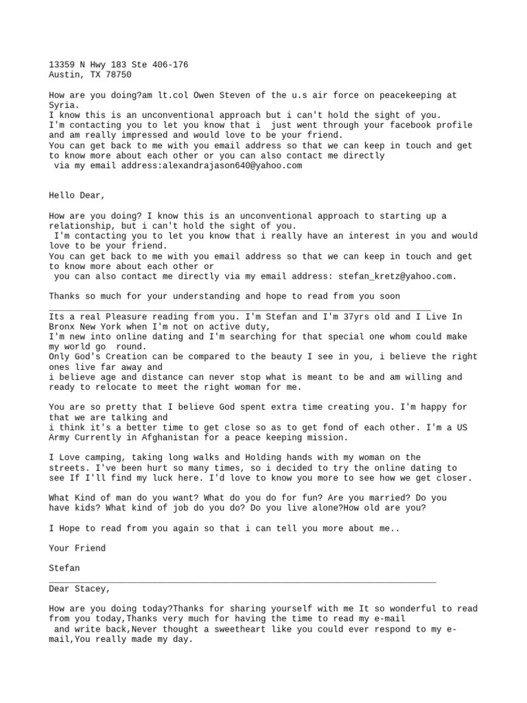 Military Format | PDF | Love | Heaven