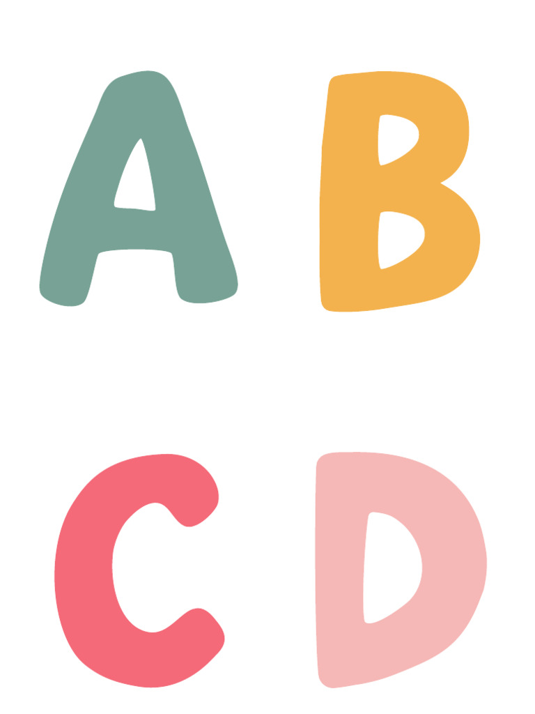 Alphabet Display Lettering | PDF