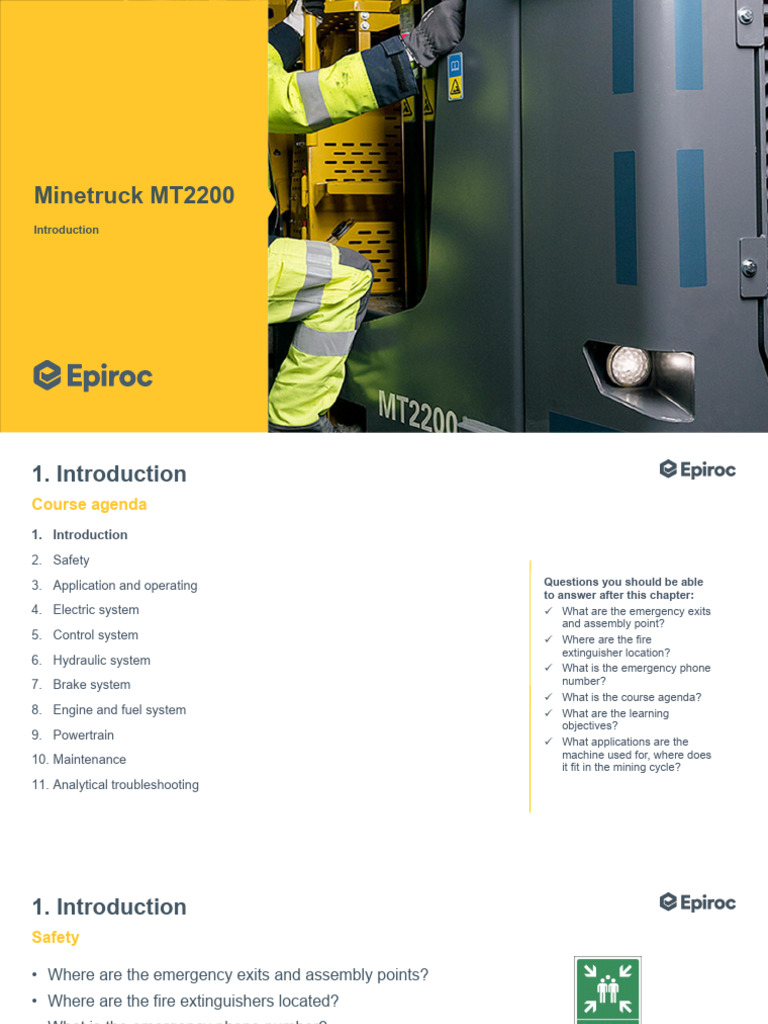 01 Introduction - MT2200 - en | PDF | Troubleshooting | Machines